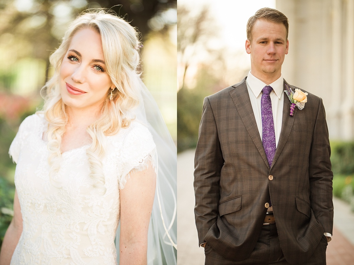 Mr. & Mrs. Jorgensen Salt Lake Temple Wedding - Tasha Rose