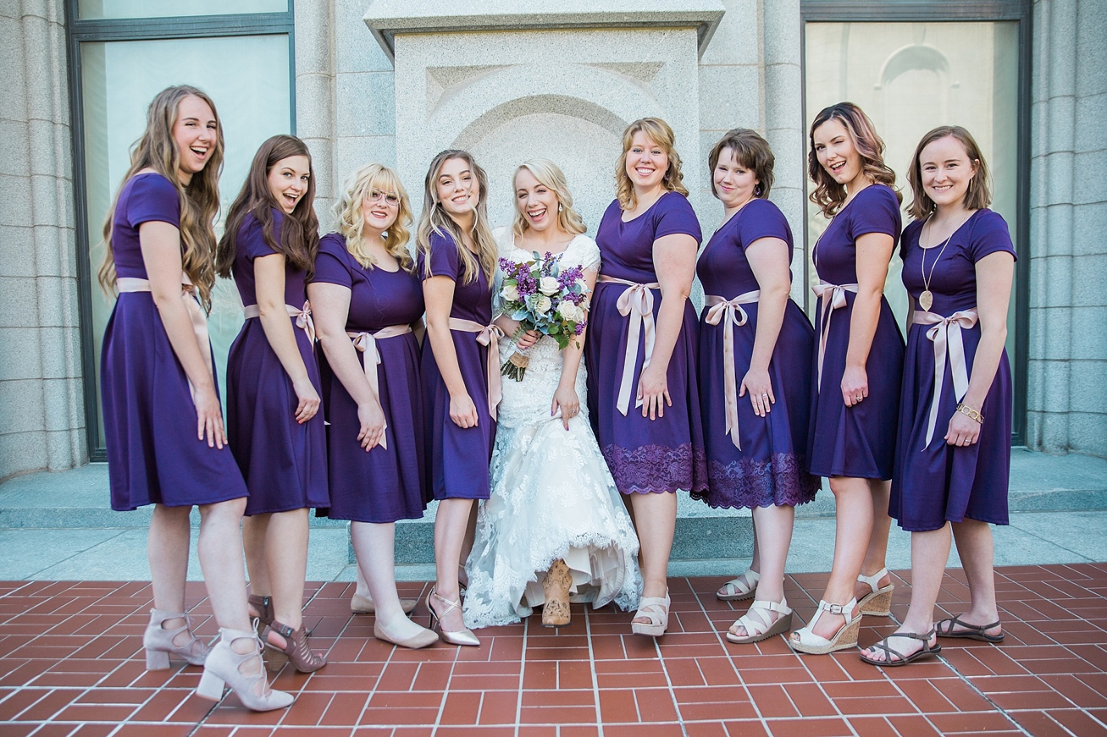 Mr. & Mrs. Jorgensen Salt Lake Temple Wedding - Tasha Rose