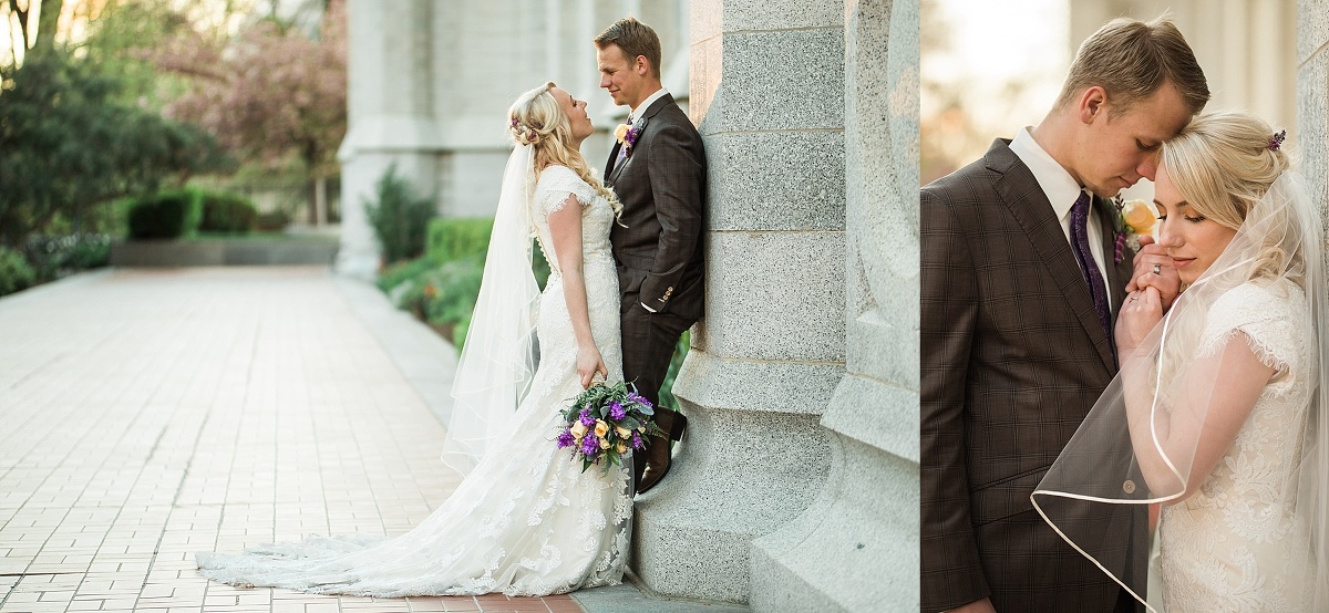 Mr. & Mrs. Jorgensen Salt Lake Temple Wedding - Tasha Rose