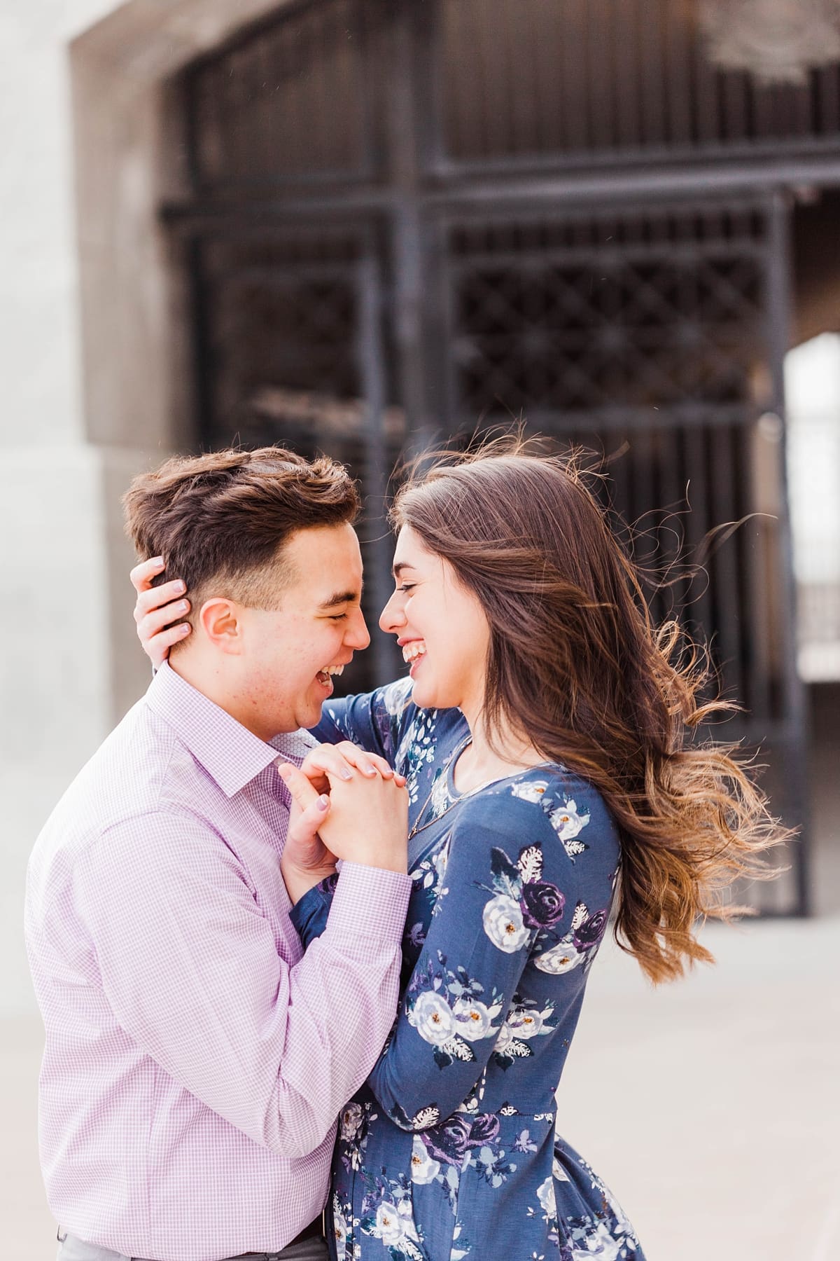 Spring Engagement Session at the Utah State Capitol Building || Salt ...