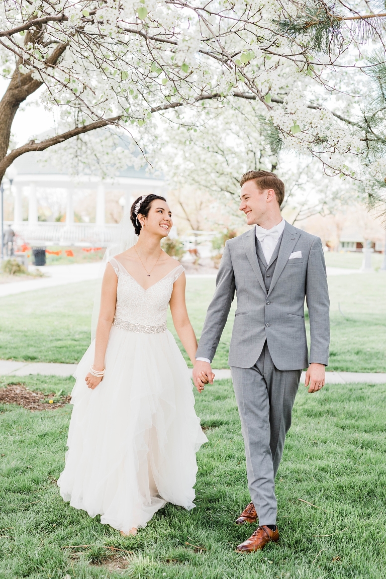 Sweet and Intimate Backyard Spring Wedding || Draper, Utah - Tasha Rose