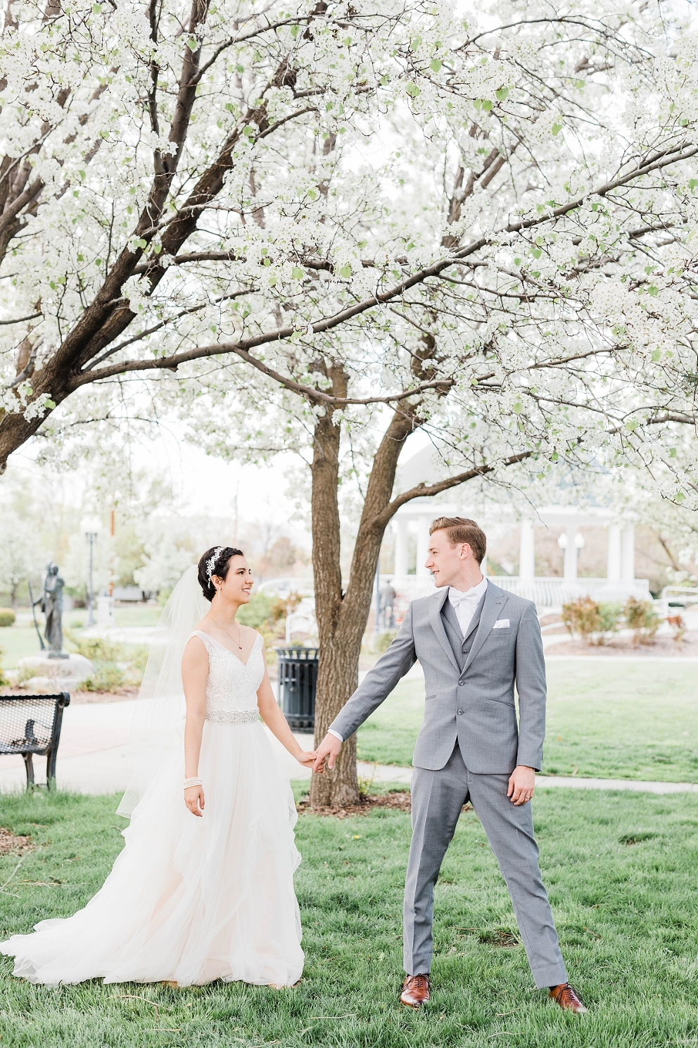 Sweet and Intimate Backyard Spring Wedding || Draper, Utah - Tasha Rose