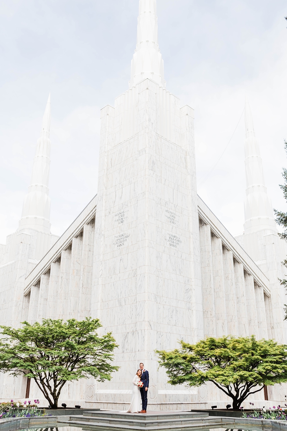 Spring Wedding at the Beautiful Portland Temple || Portland, Oregon ...