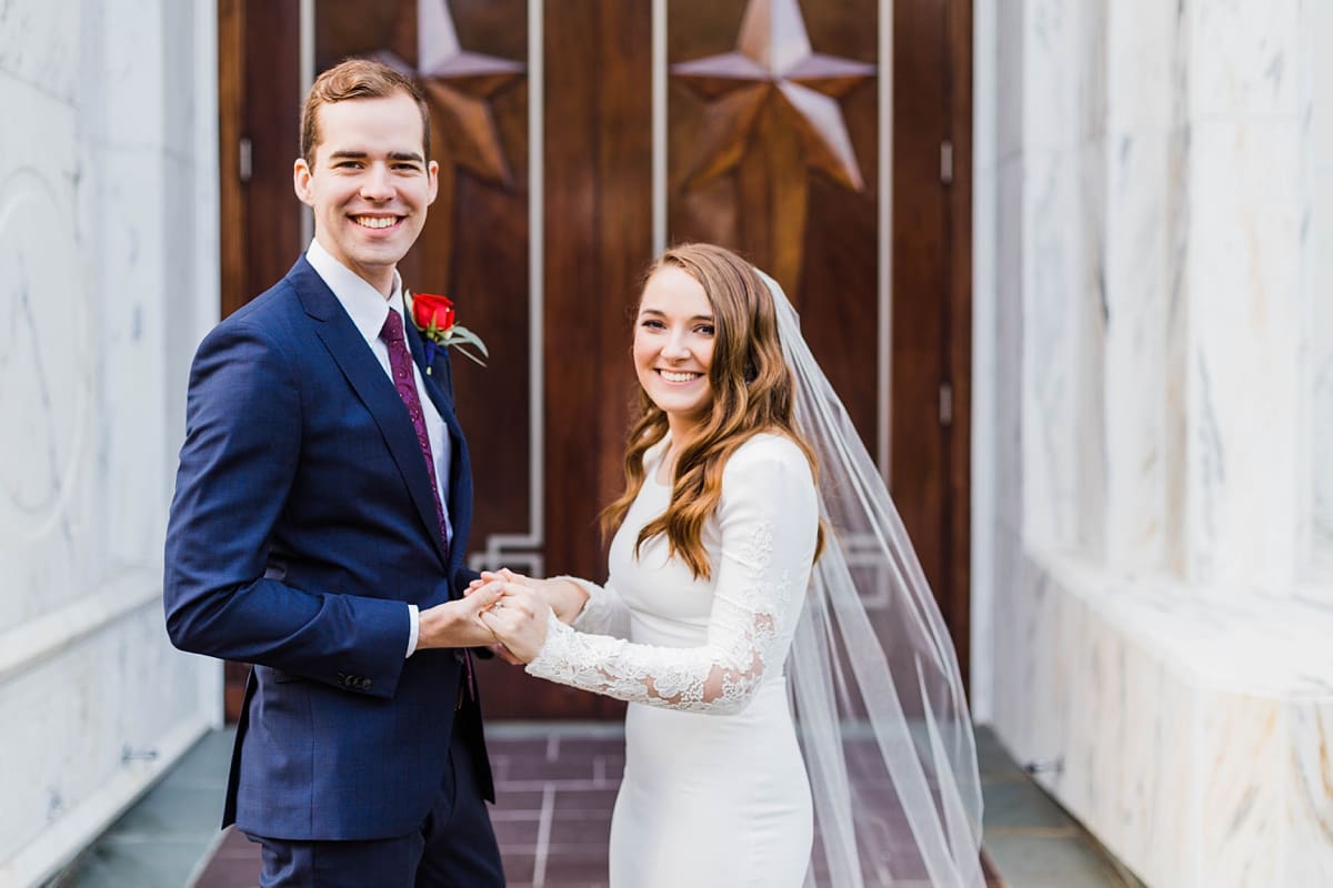 Spring Wedding at the Beautiful Portland Temple || Portland, Oregon ...