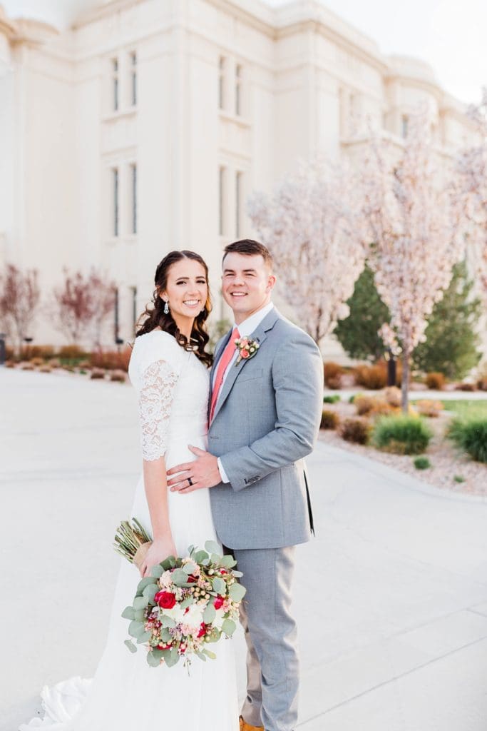 Pretty Spring Wedding at the Oaks Event Center || Payson, Utah - Tasha Rose