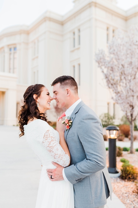 Pretty Spring Wedding at the Oaks Event Center || Payson, Utah - Tasha Rose