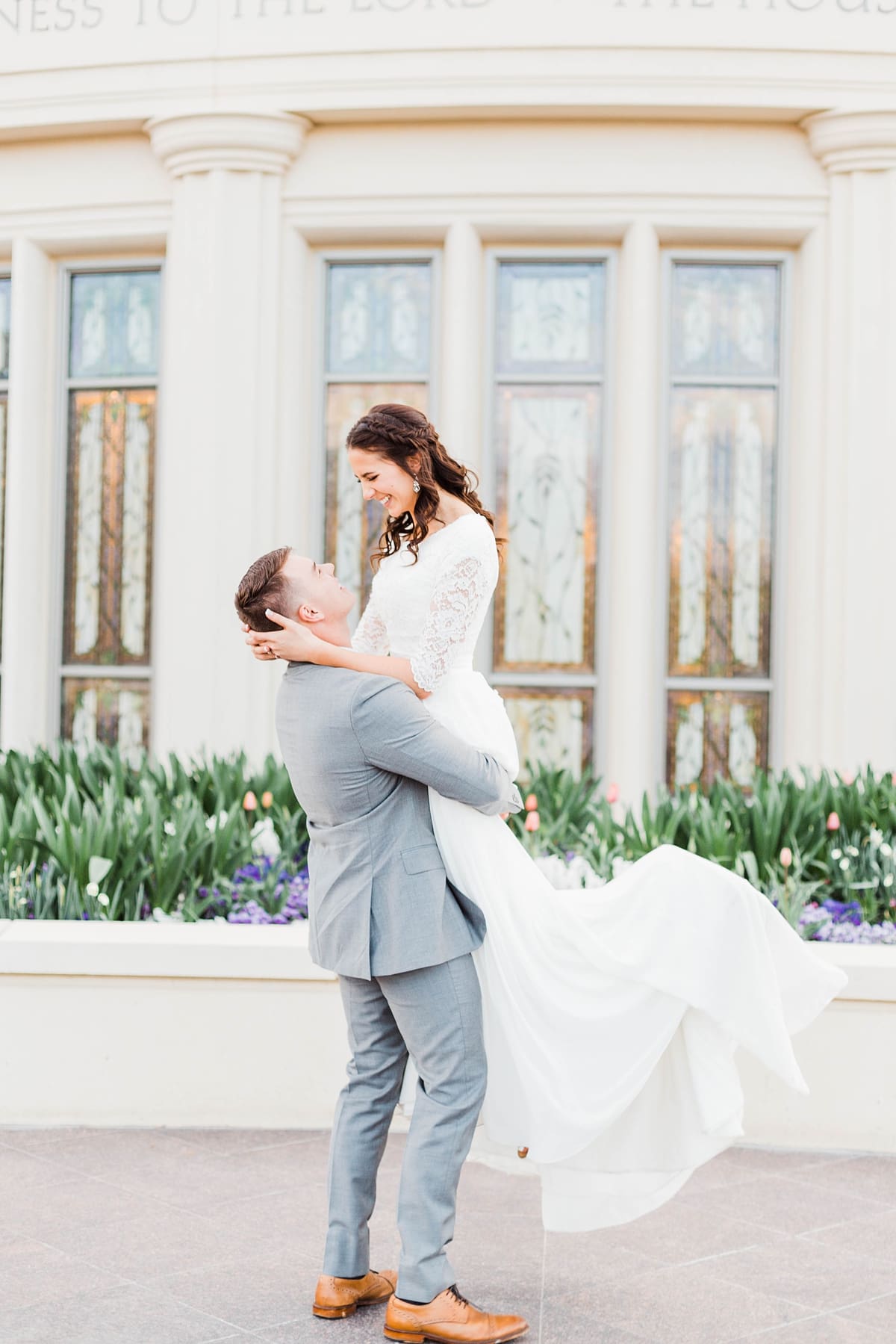 Pretty Spring Wedding at the Oaks Event Center || Payson, Utah - Tasha Rose