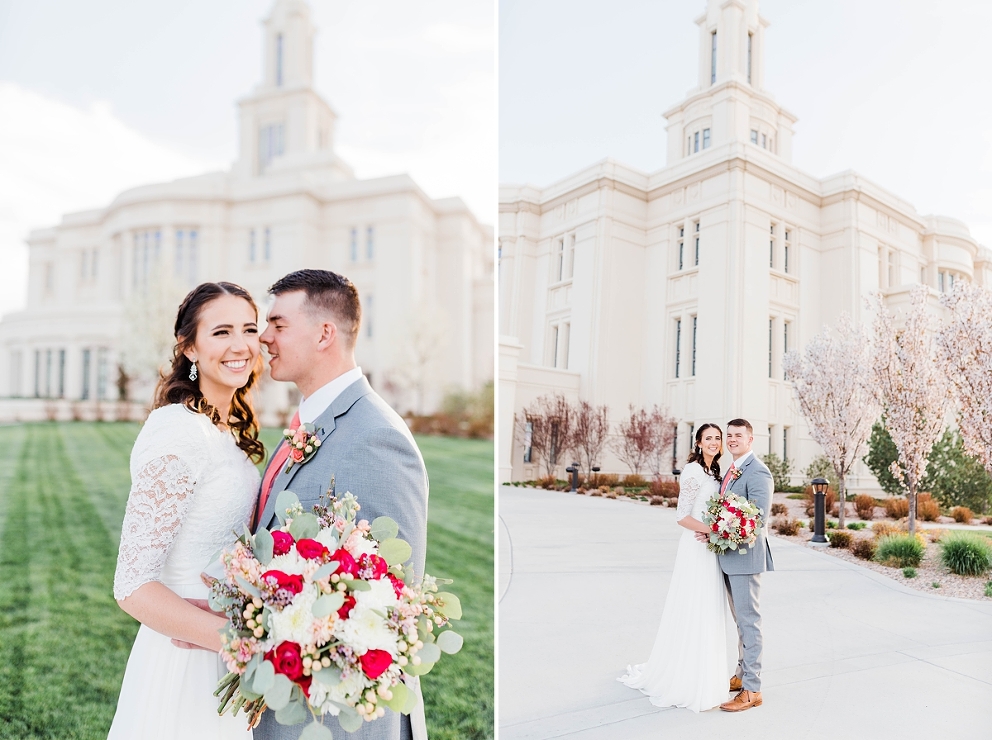Pretty Spring Wedding at the Oaks Event Center || Payson, Utah - Tasha Rose