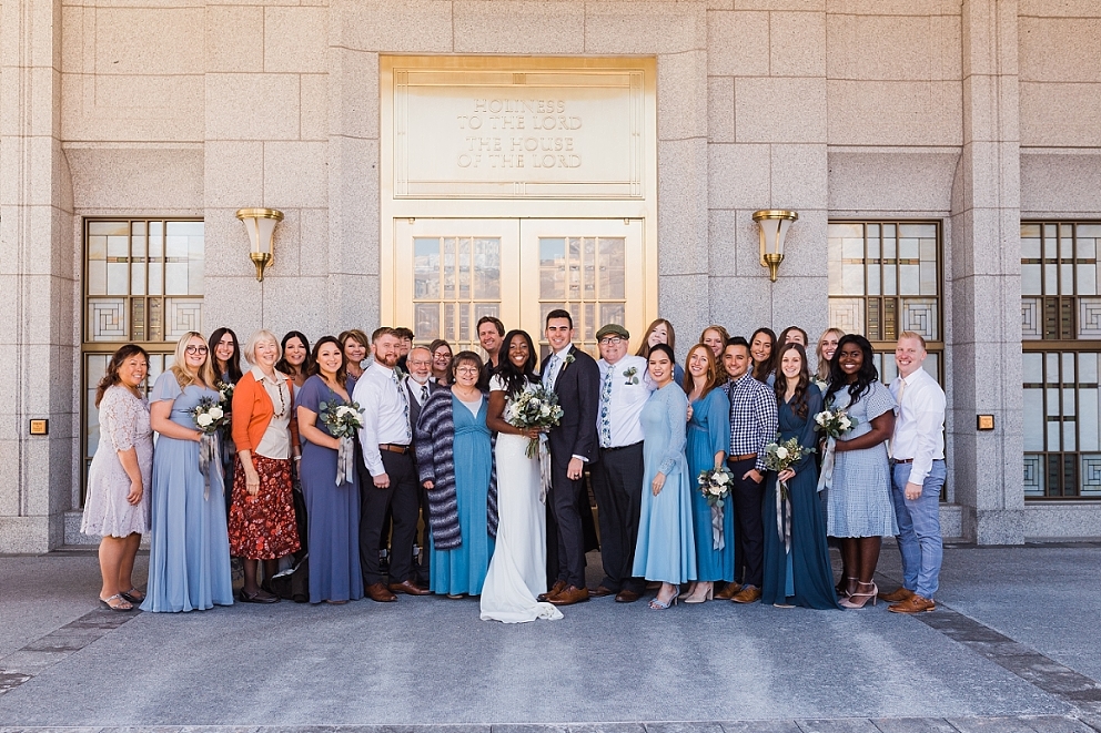 Draper Temple Wedding and Reception at Shade Home and Garden || Draper ...