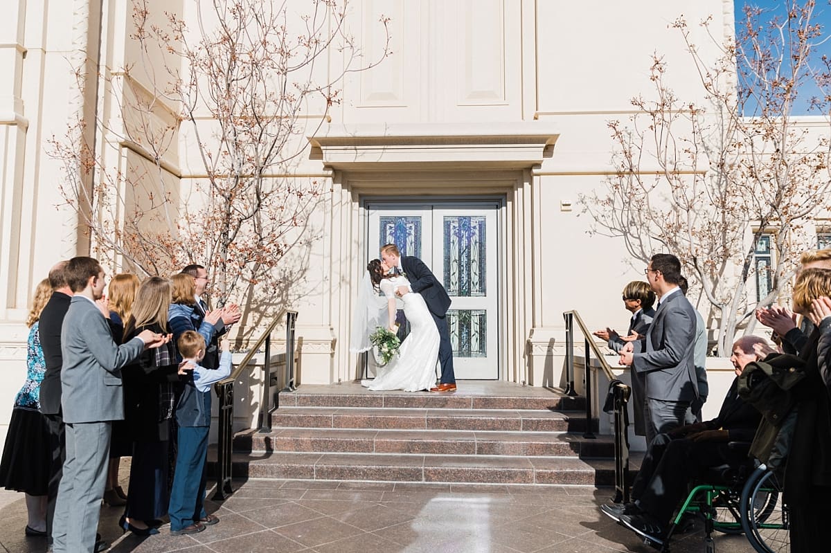 Dreamy Bridals and Sunny Wedding at the Payson Temple || Payson, Utah ...