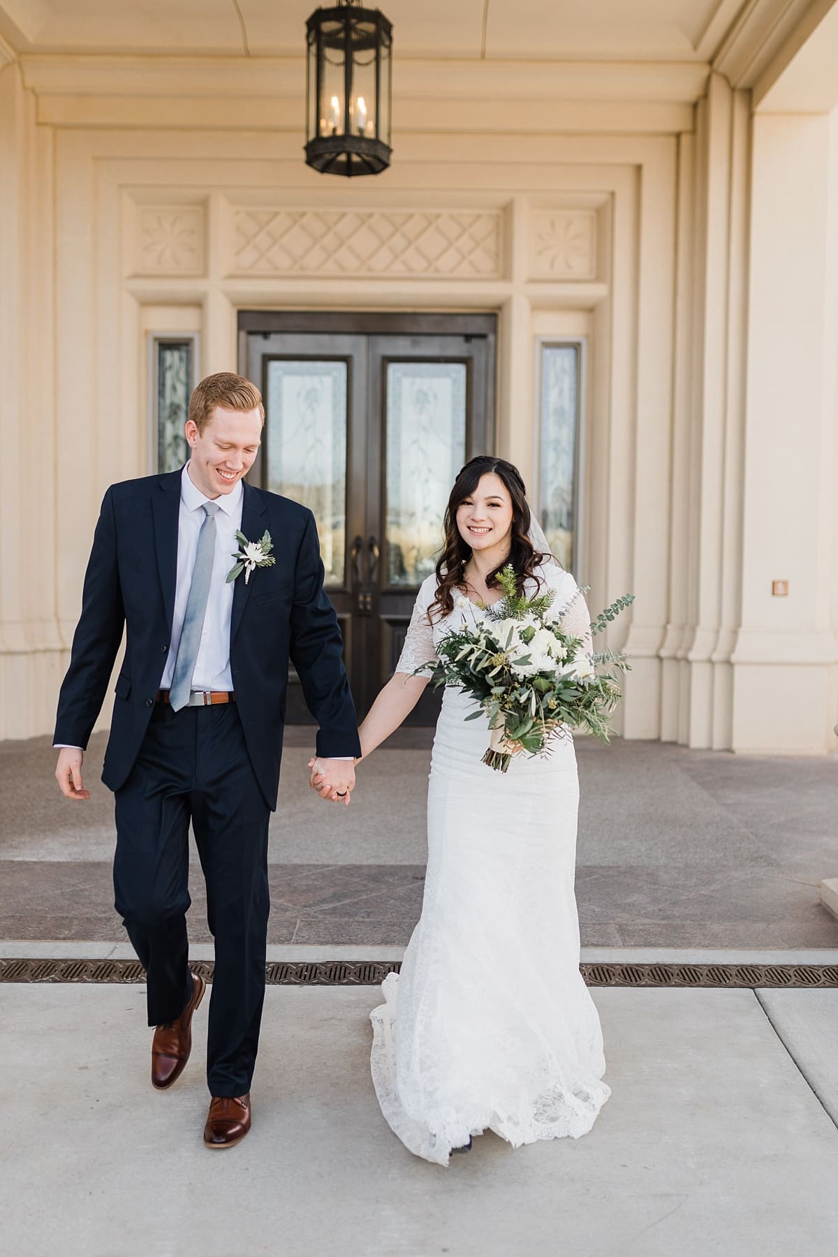 Dreamy Bridals and Sunny Wedding at the Payson Temple || Payson, Utah ...
