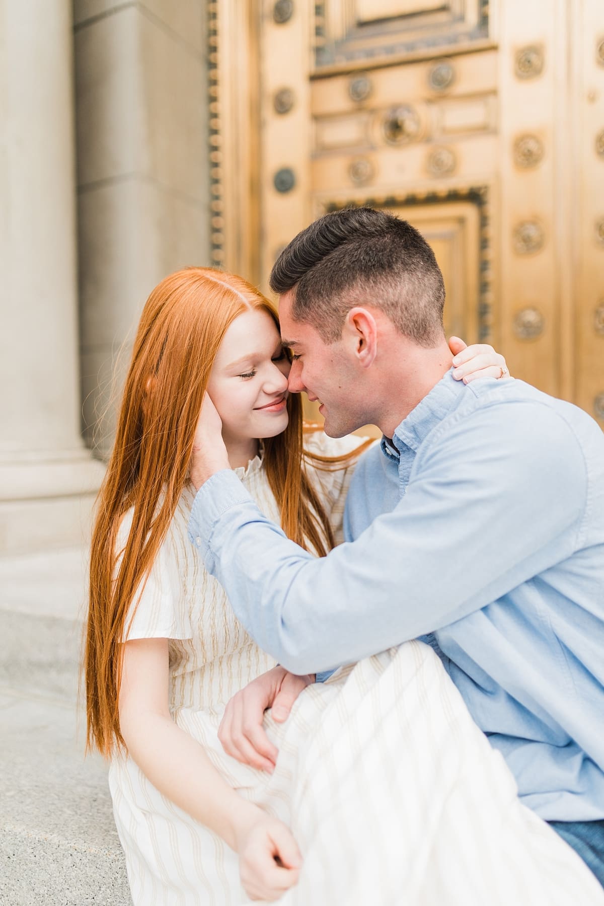 Stunning Couples Session Overlooking Utah on top of The Exchange ...
