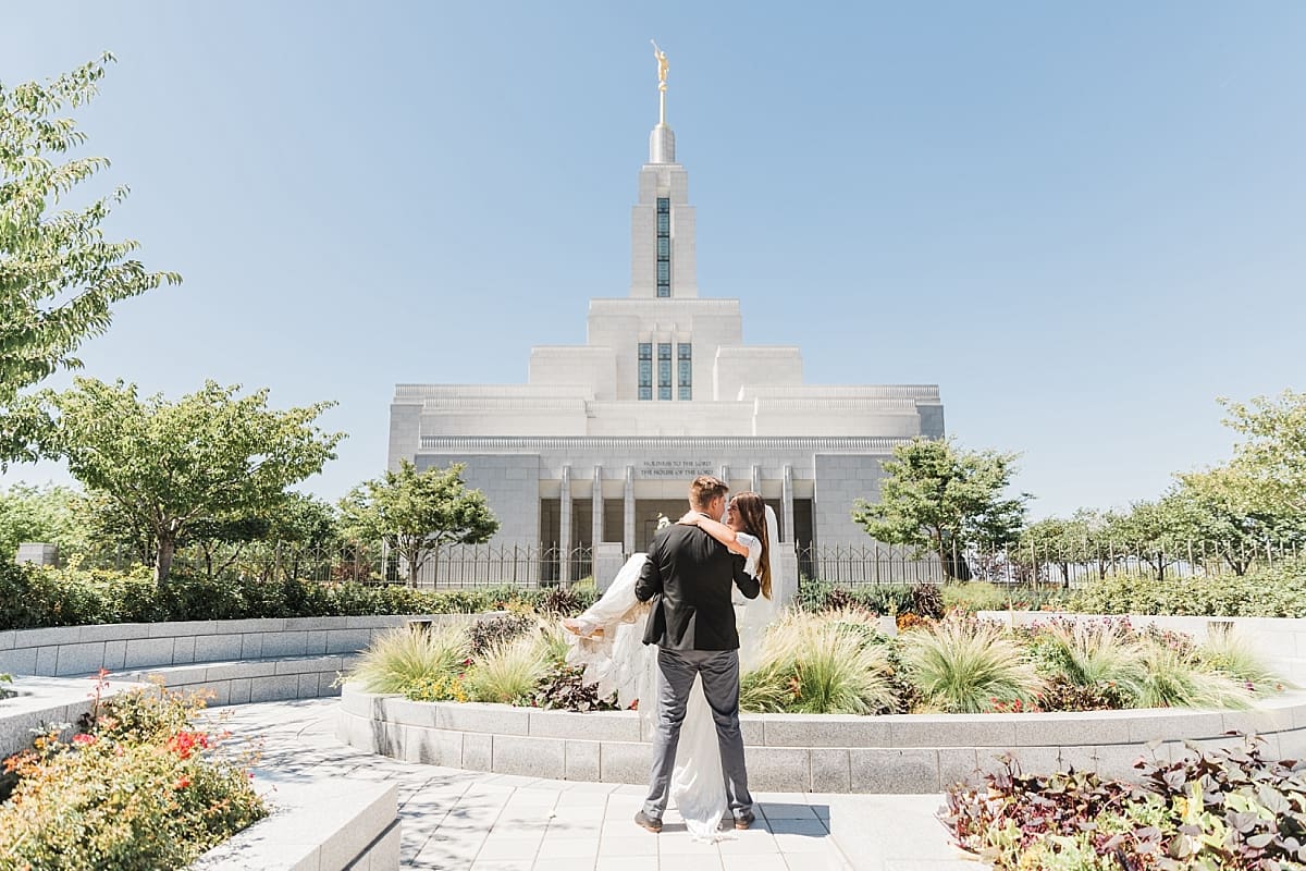 Draper Temple Wedding | The Brotherson's - Tasha Rose