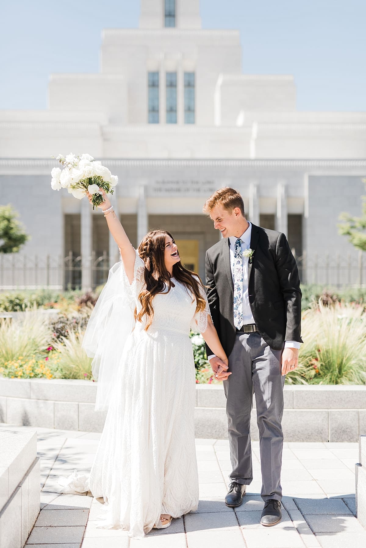 Draper Temple Wedding | The Brotherson's - Tasha Rose