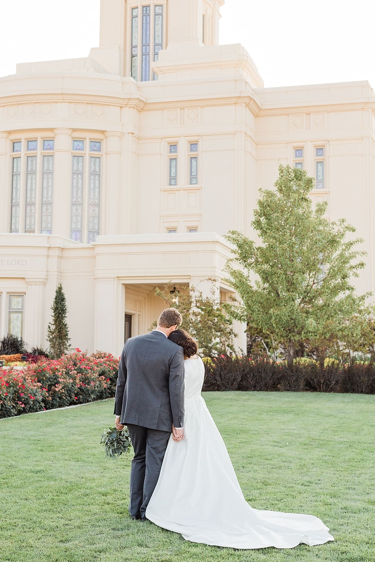 LDS Payson Temple Wedding | The Rippy's - Tasha Rose