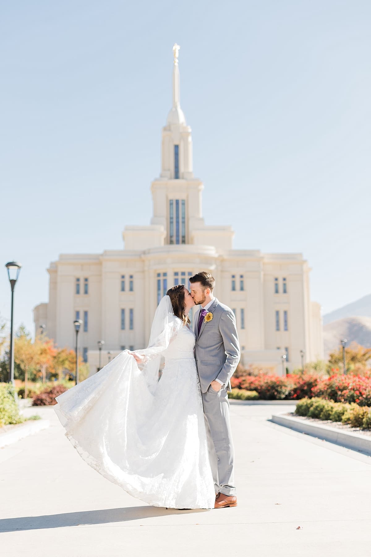 Payson Temple Wedding | The Brinkworth's - Tasha Rose