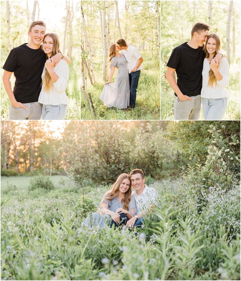 Dreamy Engagement Photos At Squaw Peak | The Barbers - Tasha Rose