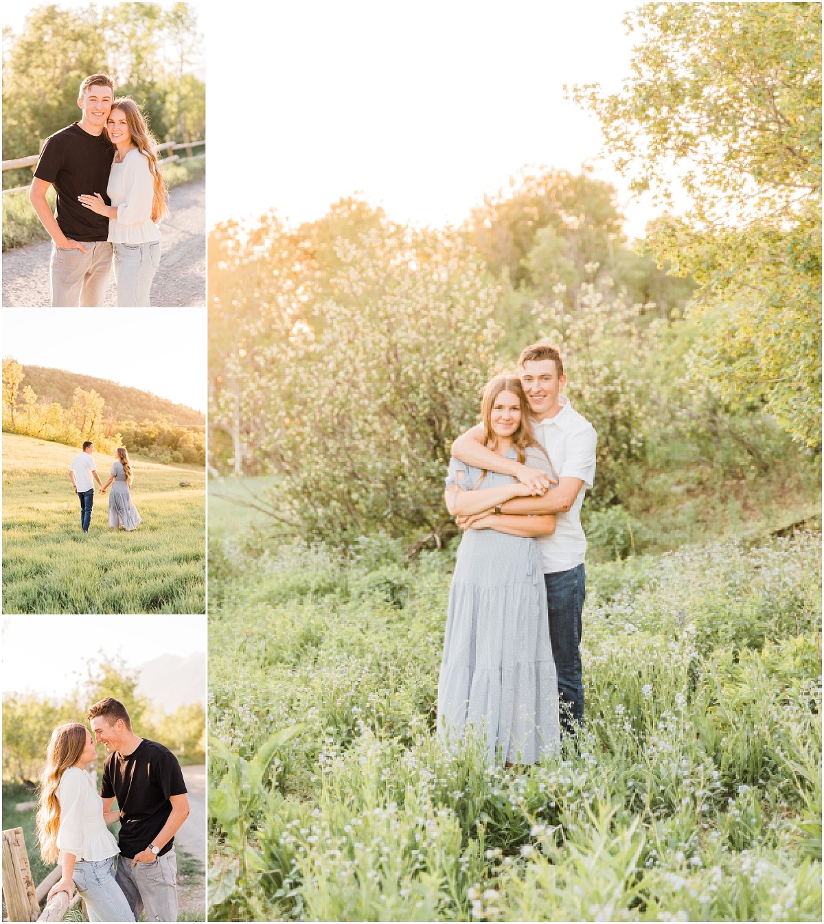 Dreamy Engagement Photos At Squaw Peak | The Barbers - Tasha Rose