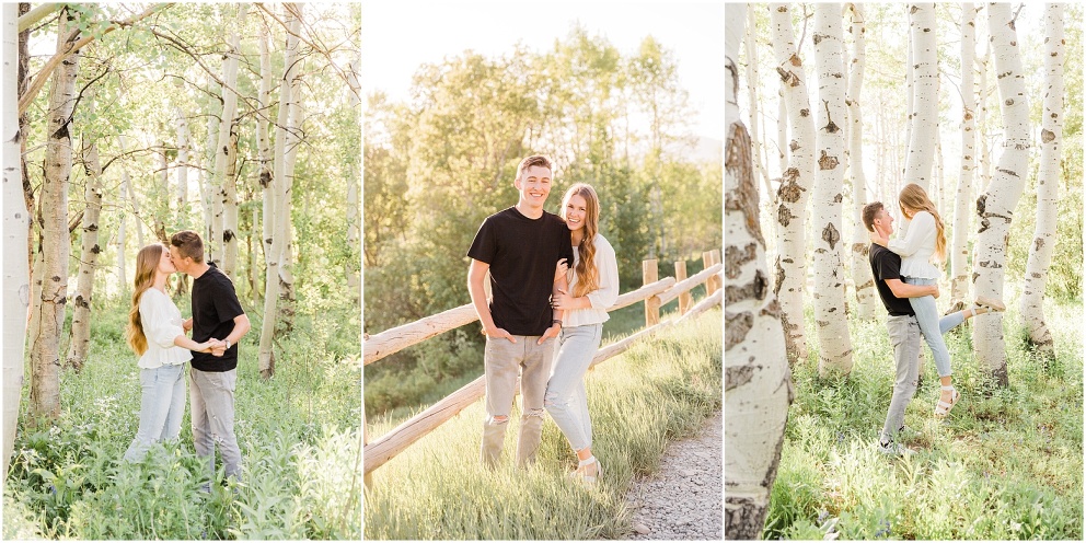 Dreamy Engagement Photos At Squaw Peak | The Barbers - Tasha Rose