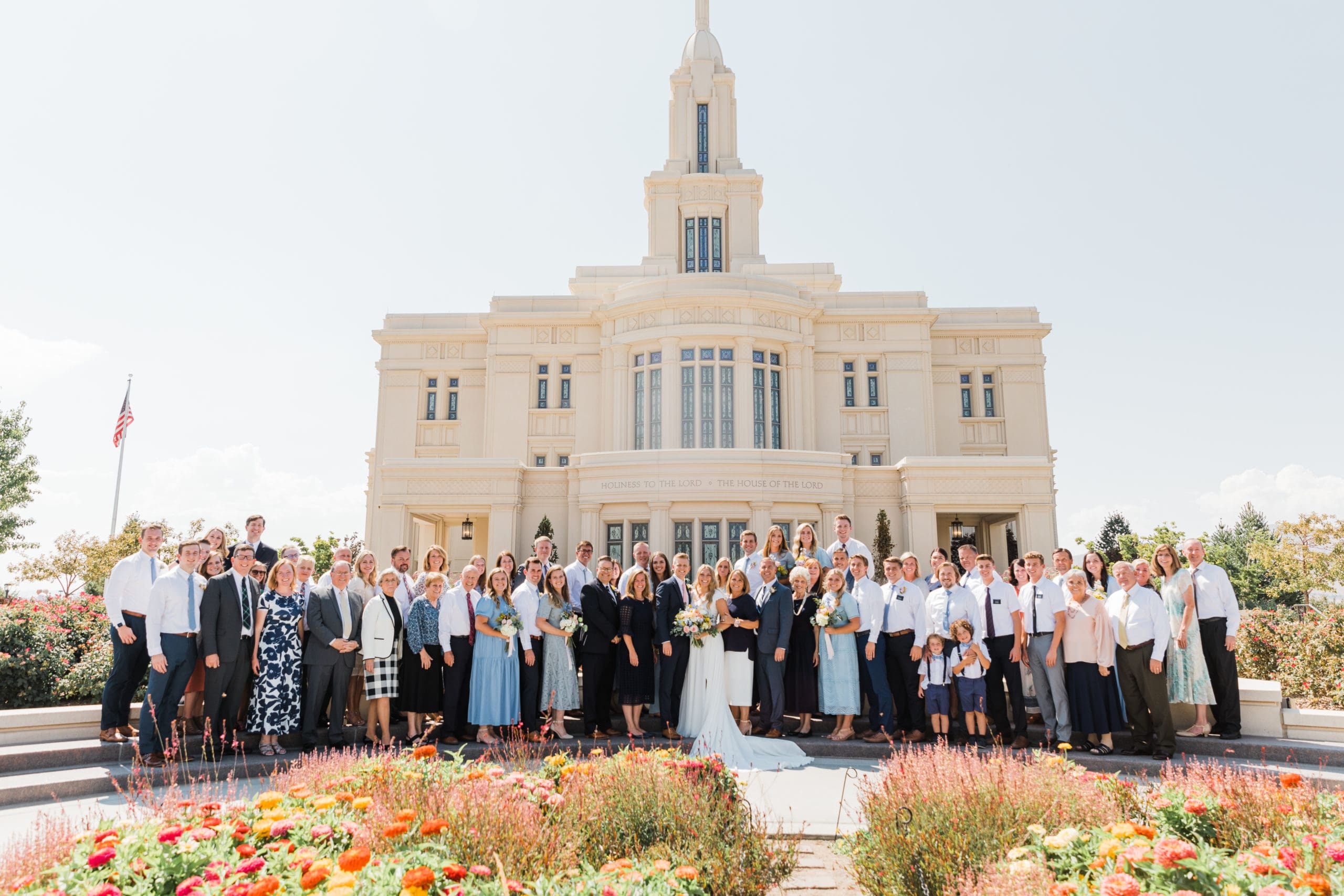 Bridal Photo Session & Gorgeous Payson Temple Wedding | The Selanders ...
