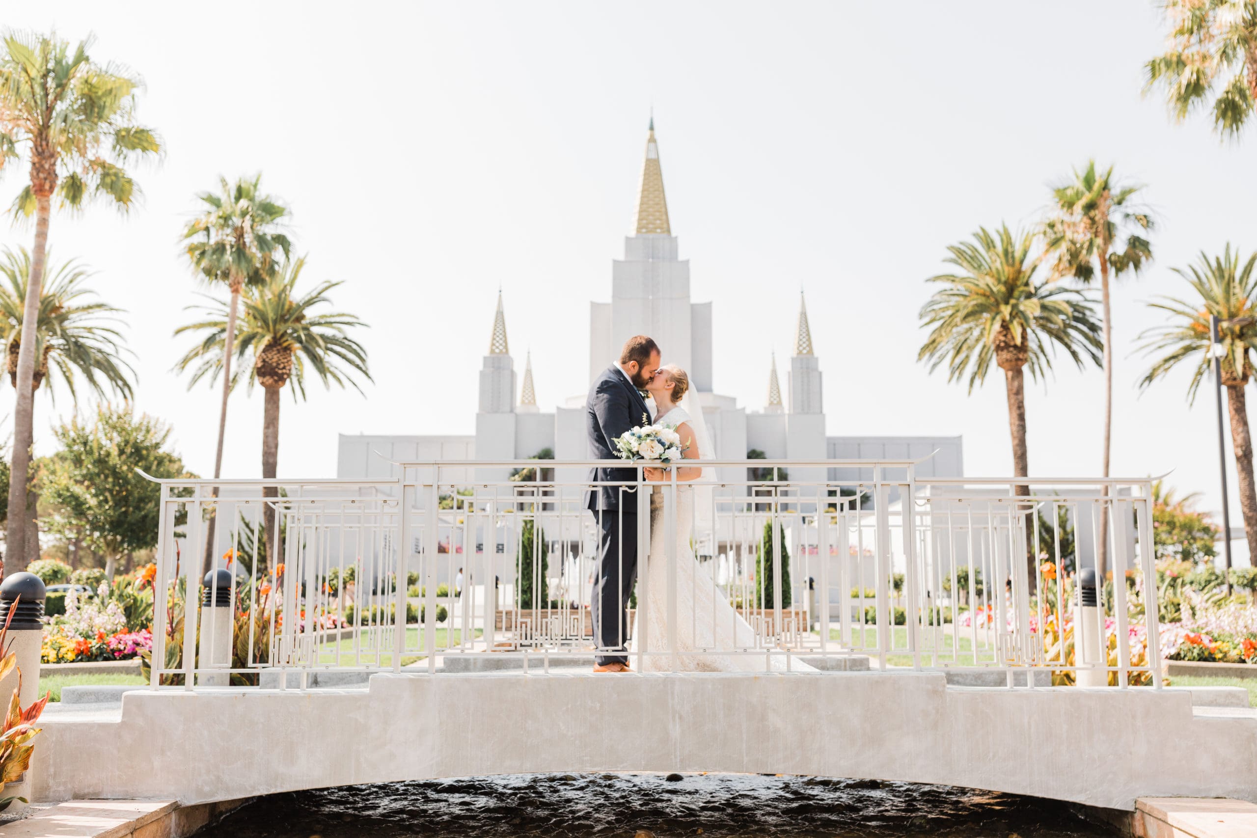 Redwood Bridals & Gorgeous Wedding At The Oakland, California Temple ...
