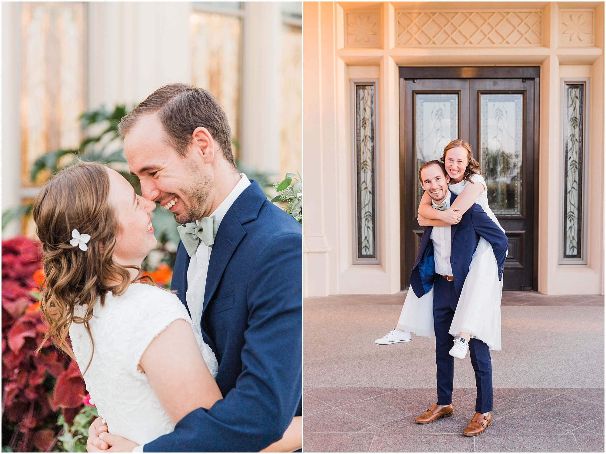 Wedding Day At The Payson Temple And Conrad Ranch | The Olsons - Tasha Rose
