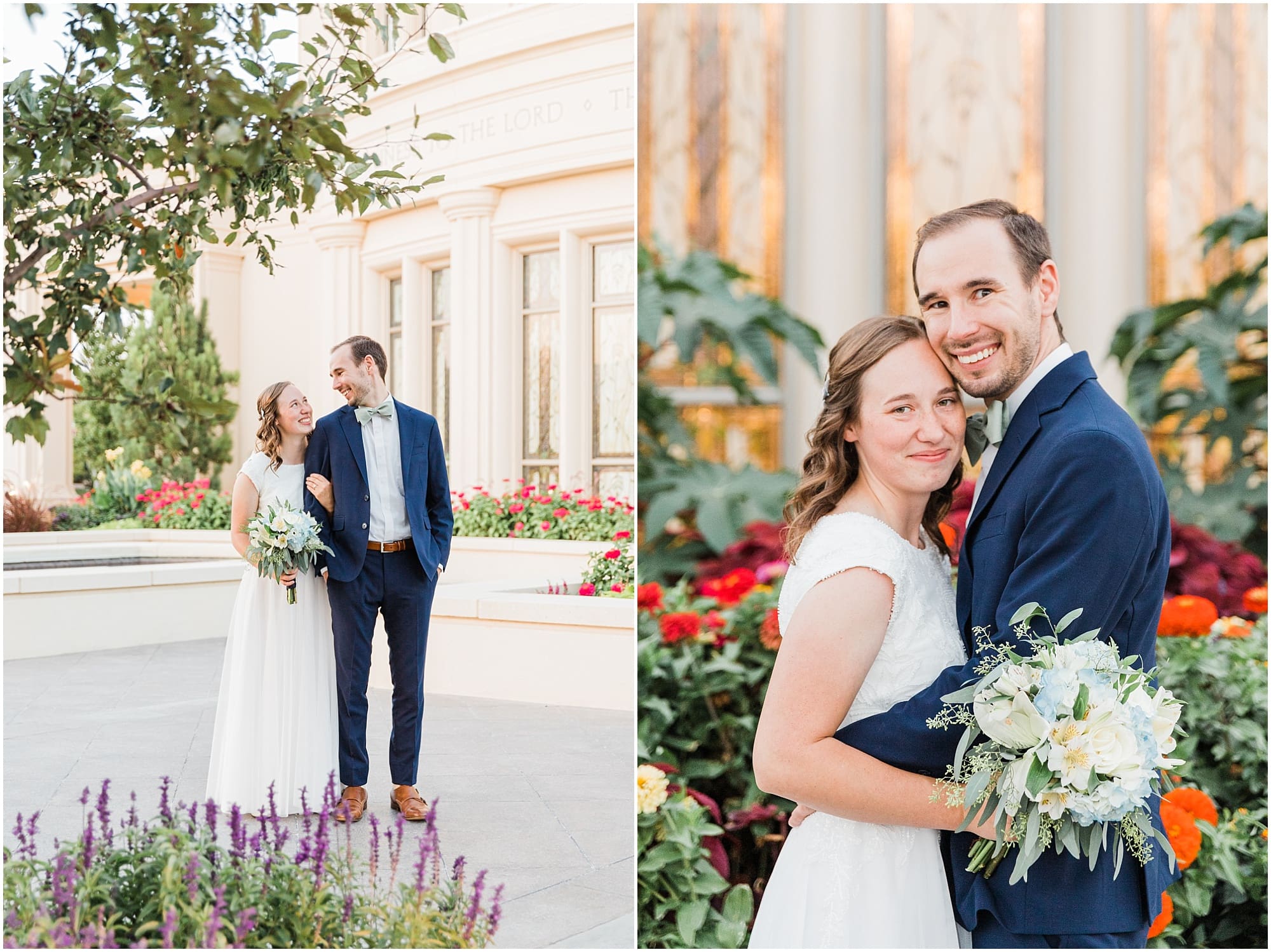 Wedding Day At The Payson Temple And Conrad Ranch | The Olsons - Tasha Rose